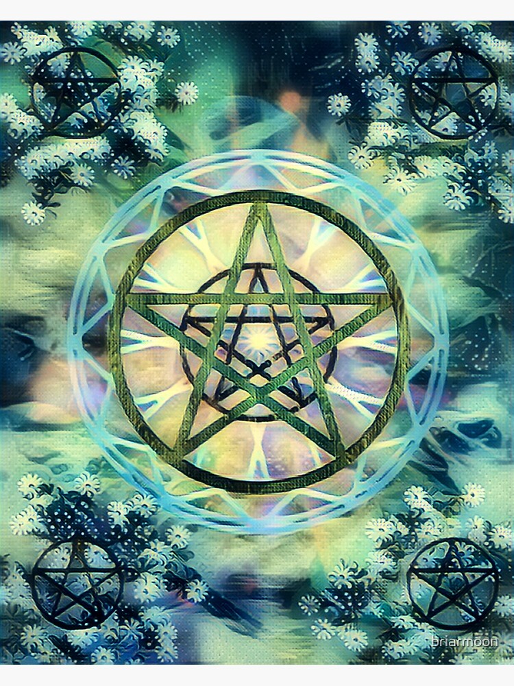 "Boho Pentacle Design" Poster for Sale by briarmoon | Redbubble