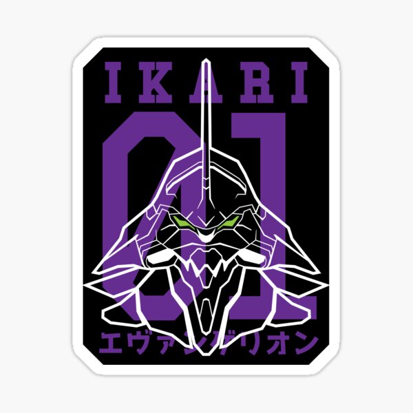 "EVA_01" Sticker for Sale by Krobilad | Redbubble