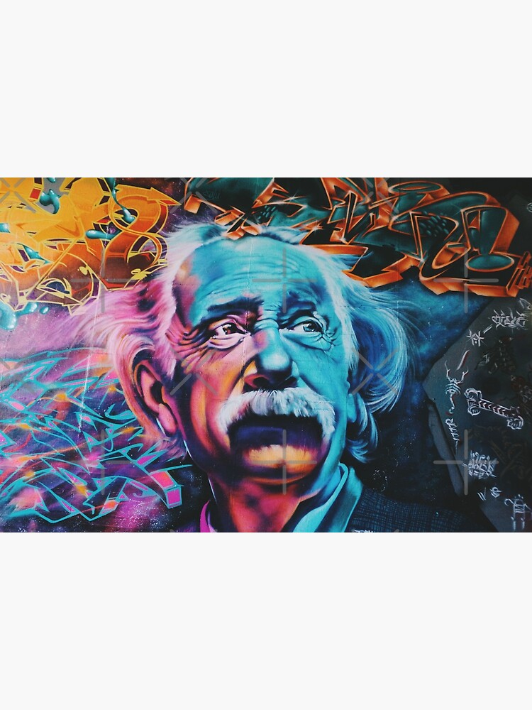 "Amazing Street Art Work Of Albert" Art Print by WeGotThat | Redbubble