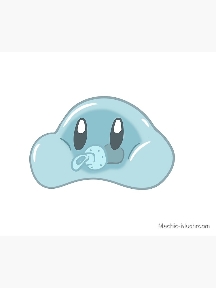 "Baby blob" Poster for Sale by Machic-Mushroom | Redbubble