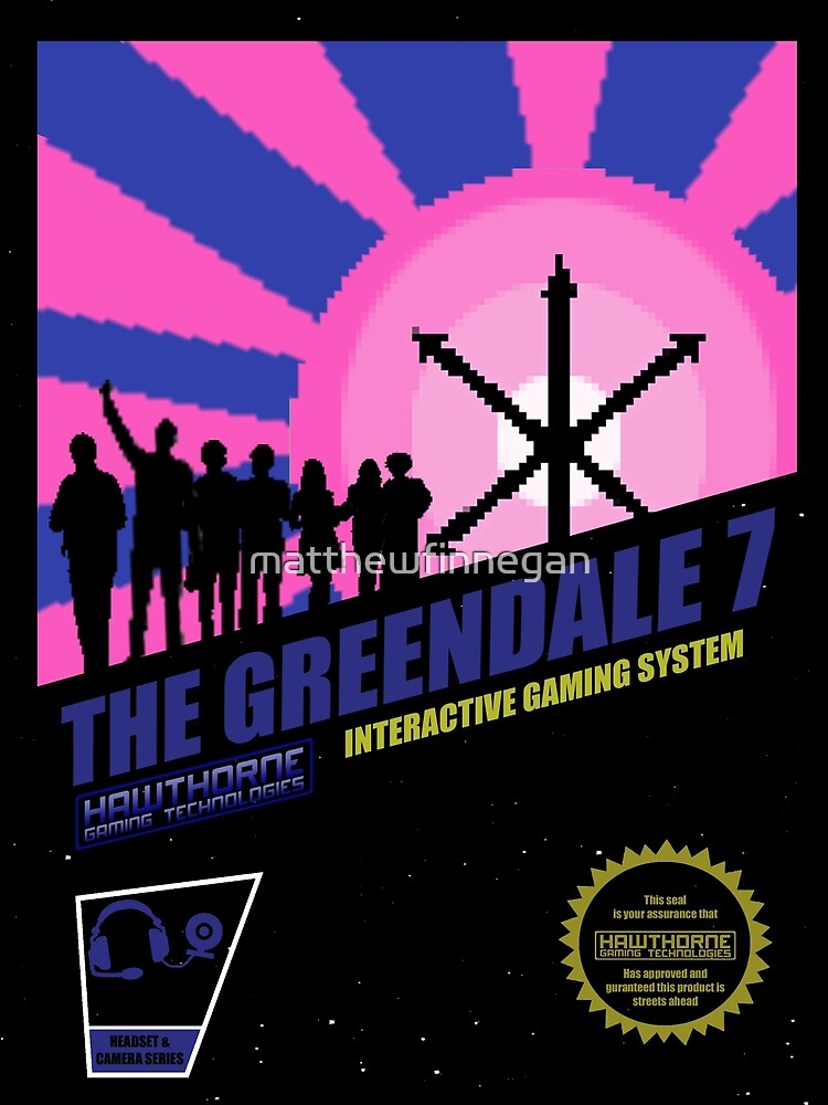 "The Greendale 7" Art Print for Sale by matthewfinnegan | Redbubble
