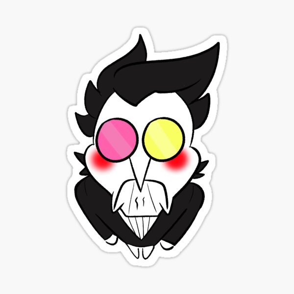 "Sad spamton sticker " Sticker for Sale by bamoekoo | Redbubble