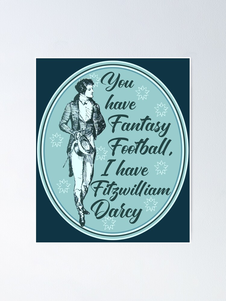 "Mr. Darcy " Poster for Sale by sandpiperstudio | Redbubble