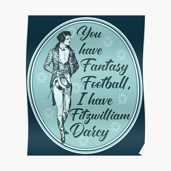 "Mr. Darcy " Poster for Sale by sandpiperstudio | Redbubble