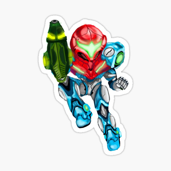 "Metroid Dread Samus" Sticker for Sale by perana | Redbubble