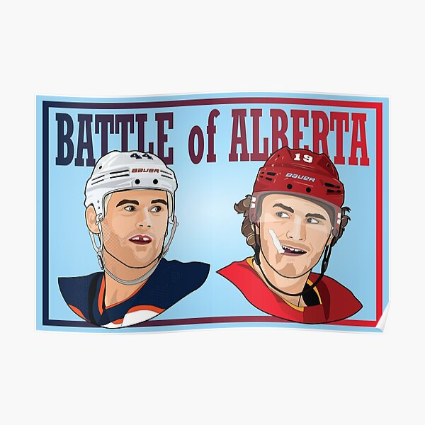 "Battle of Alberta " Poster for Sale by carlstad | Redbubble