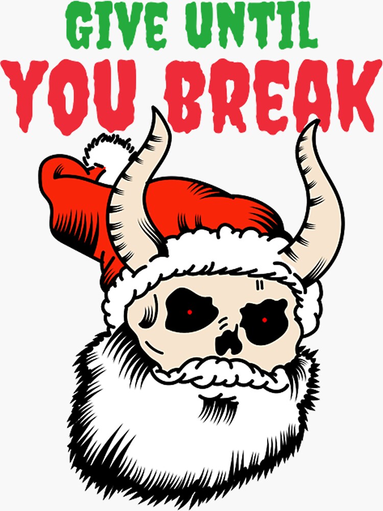 "antii christmas" Sticker for Sale by kaelgraf61 | Redbubble