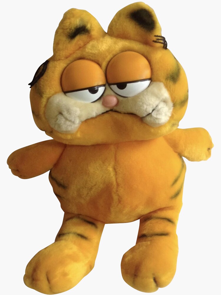 "Garfield Stand" Sticker for Sale by garfieldgirl | Redbubble