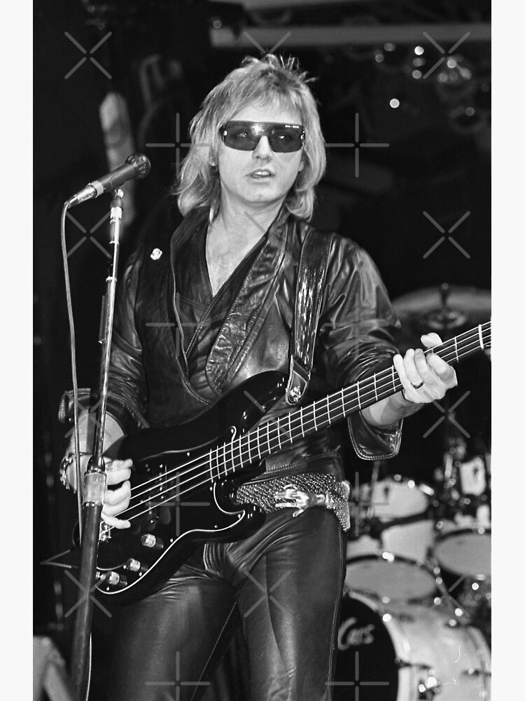 "Benjamin Orr The Cars BW Photograph" Poster for Sale by ConcertImages ...