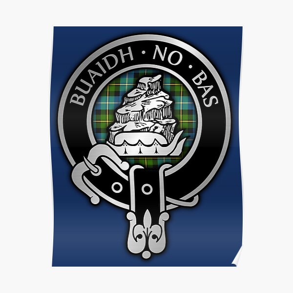 "Clan MacNeil Crest & Tartan" Poster for Sale by taylors8 | Redbubble