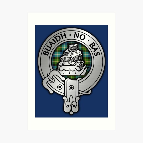 "Clan MacNeil Crest & Tartan" Art Print for Sale by taylors8 | Redbubble