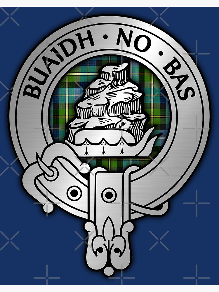 "Clan MacNeil Crest & Tartan" Art Print for Sale by taylors8 | Redbubble