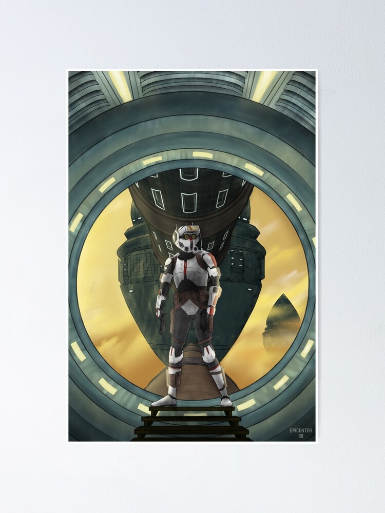 "Tech Bad Batch" Poster for Sale by Epicenter88 | Redbubble