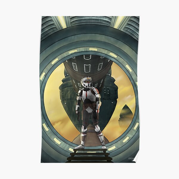 "Tech Bad Batch" Poster for Sale by Epicenter88 | Redbubble