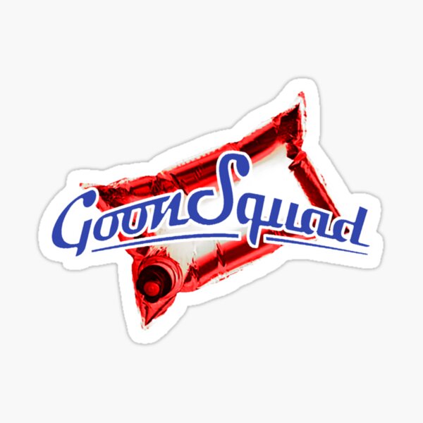 "Goon Squad " Sticker for Sale by DobbinsStoree | Redbubble