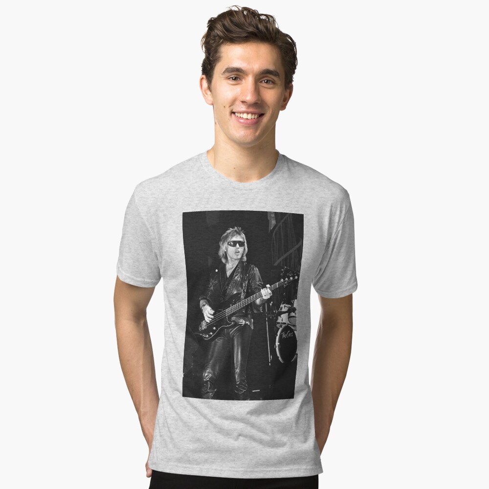 "Benjamin Orr The Cars BW Photograph" Sticker for Sale by ConcertImages ...