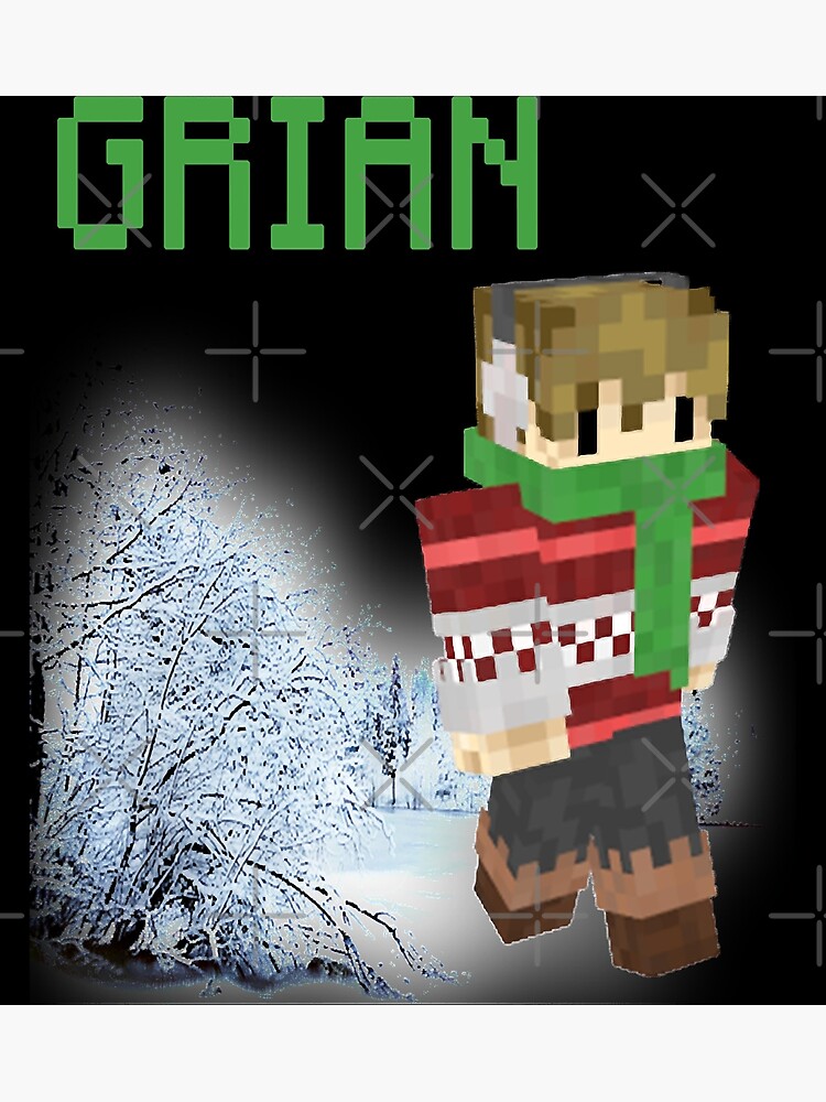 "Mens Funny Grianminecraft Inspired Retro Aesthetic" Poster for Sale by ...