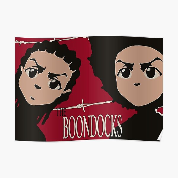 "The Boondocks Poster " Poster for Sale by Collinshunder | Redbubble