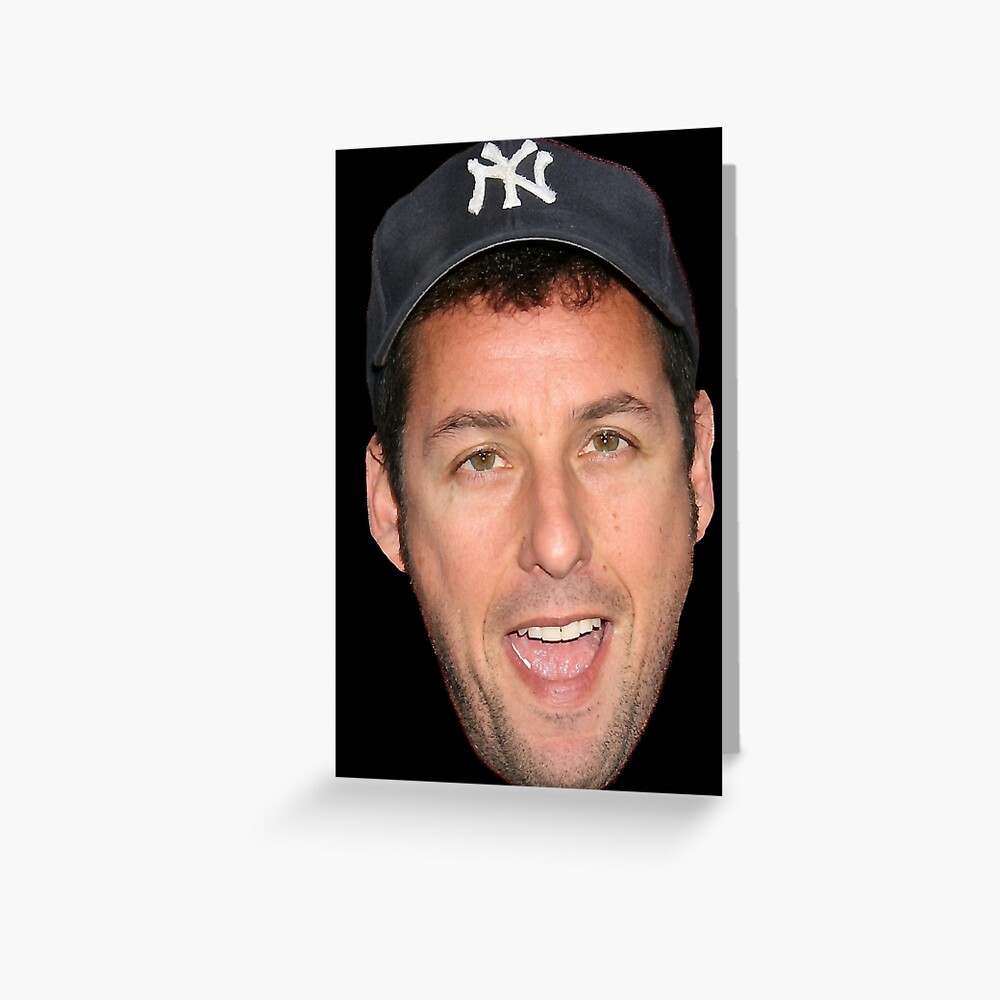 "Adam Sandler's Face" Greeting Card for Sale by ThomasBullard5 | Redbubble