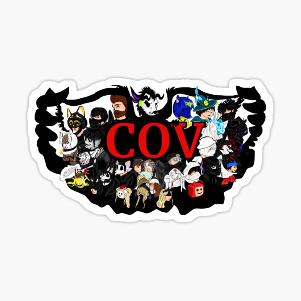 "CoV" Sticker by VinTheHyena | Redbubble