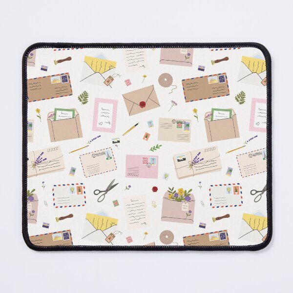 "Letter Writing " Mouse Pad for Sale by Paper Bee Gift Shop | Redbubble