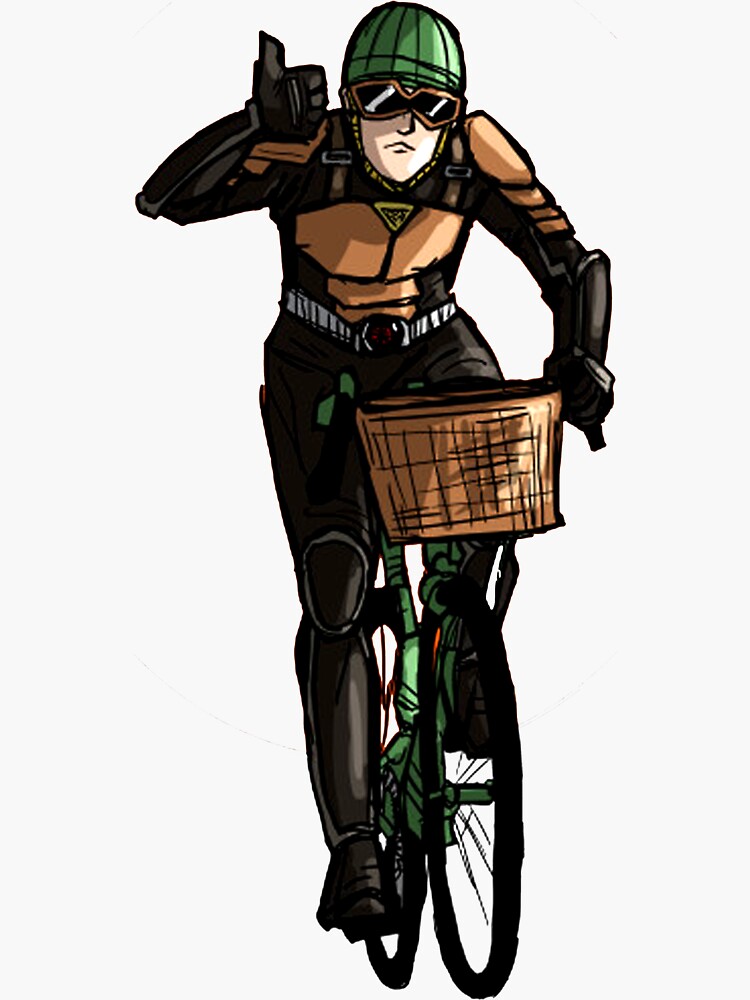 "Hey Boy || Mumen Rider" Sticker for Sale by anyarlagi | Redbubble