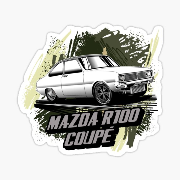 "Camo R100 Mazda 13b Grunge Army Shirt" Sticker for Sale by dragphotos ...