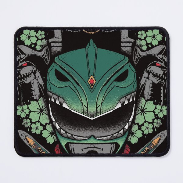 "Green Power Ranger " Mouse Pad for Sale by ra-men | Redbubble