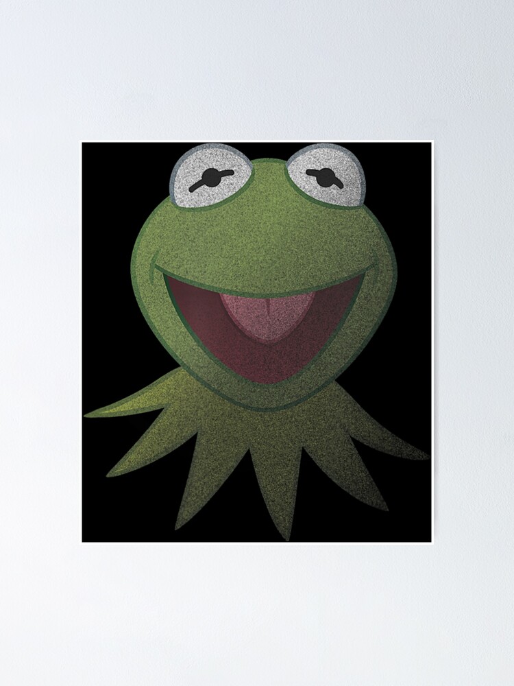 "Muppets Kermit the Frog Face" Poster for Sale by RobertLutze | Redbubble