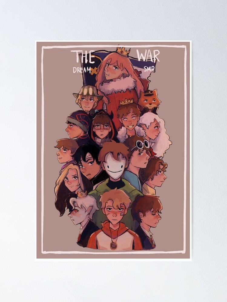 "Dream smp Poster" Poster for Sale by morenowarre | Redbubble