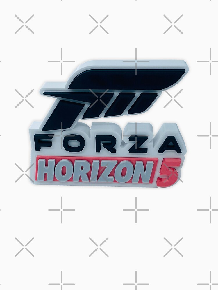 "Forza Horizon 5 3D logo" T-shirt for Sale by JaroNT | Redbubble | fh ...