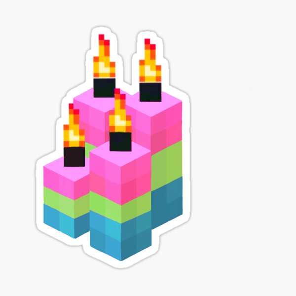"poly pride candles" Sticker for Sale by dallonashby | Redbubble