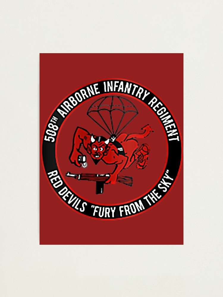 "508th Airborne Infantry Regiment Veteran Paratrooper Gift ...