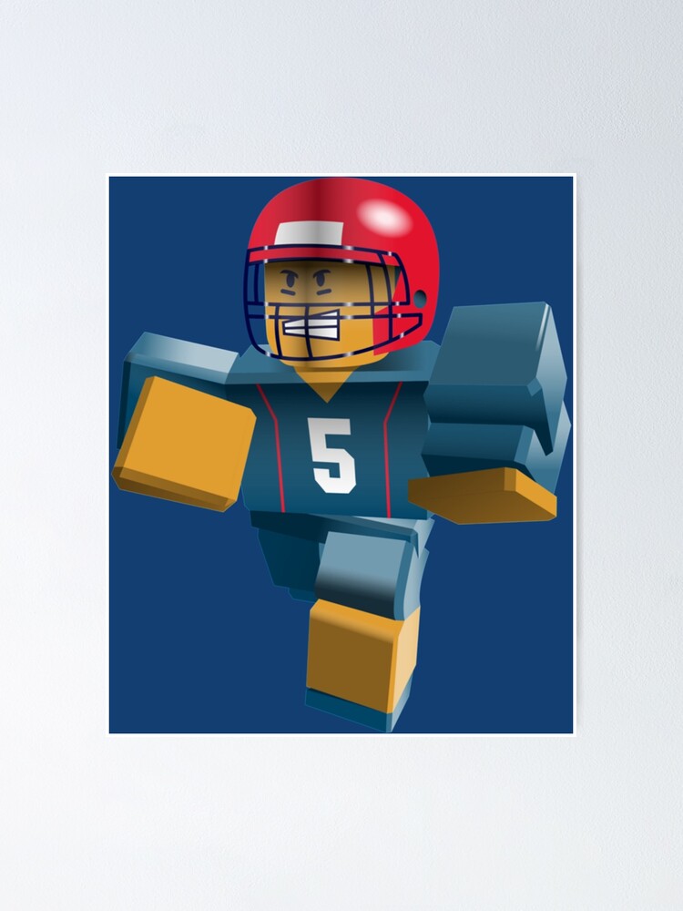 "American Football Player Roblox Avatar " Poster for Sale by HEATHER ...