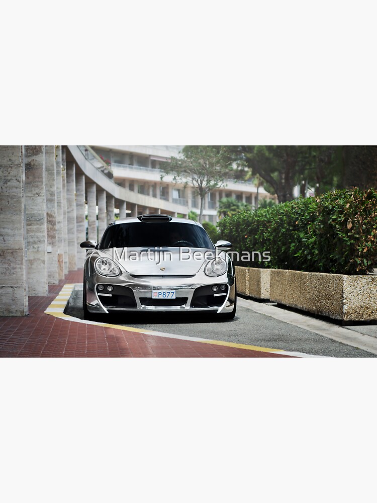 "Porsche Cayman Techart GT Widebody" Sticker for Sale by ...