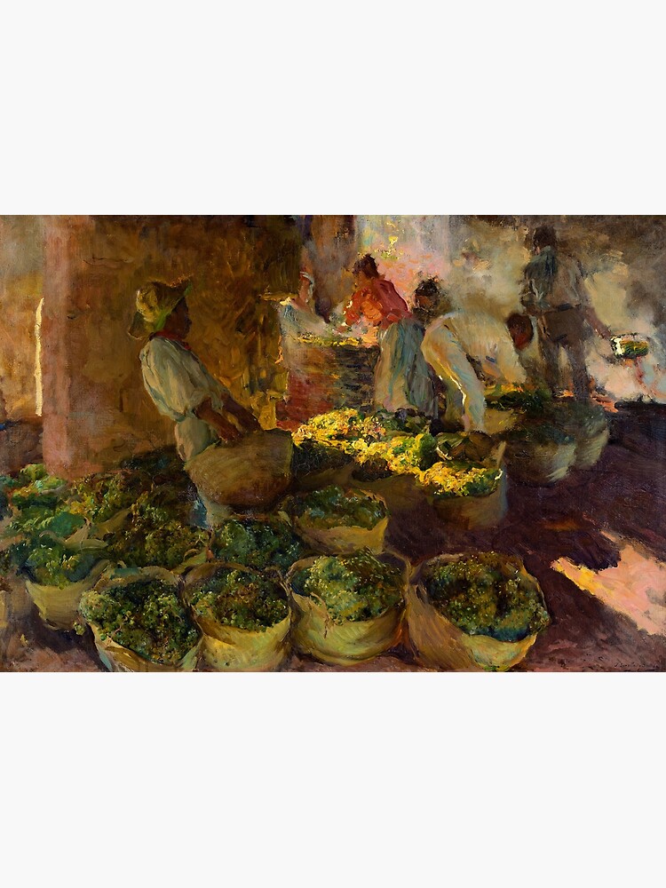"Preparation of Raisins, 1901 by Joaquin Sorolla" Poster for Sale by High-Resolution | Redbubble