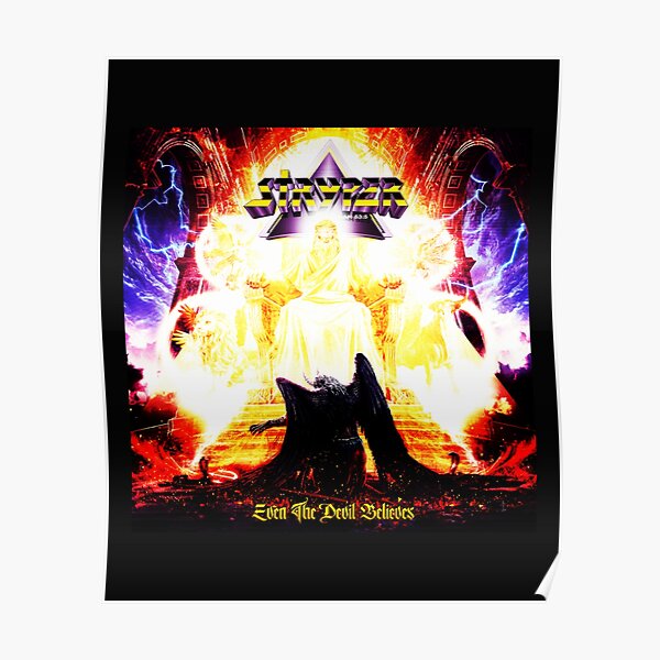 "stryper logo wallpaper christian rock band 90art" Poster by ...