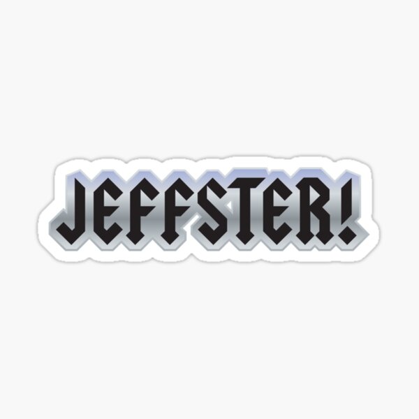 "Jeffster tribute band from Chuck TV show Essential" Sticker for Sale ...