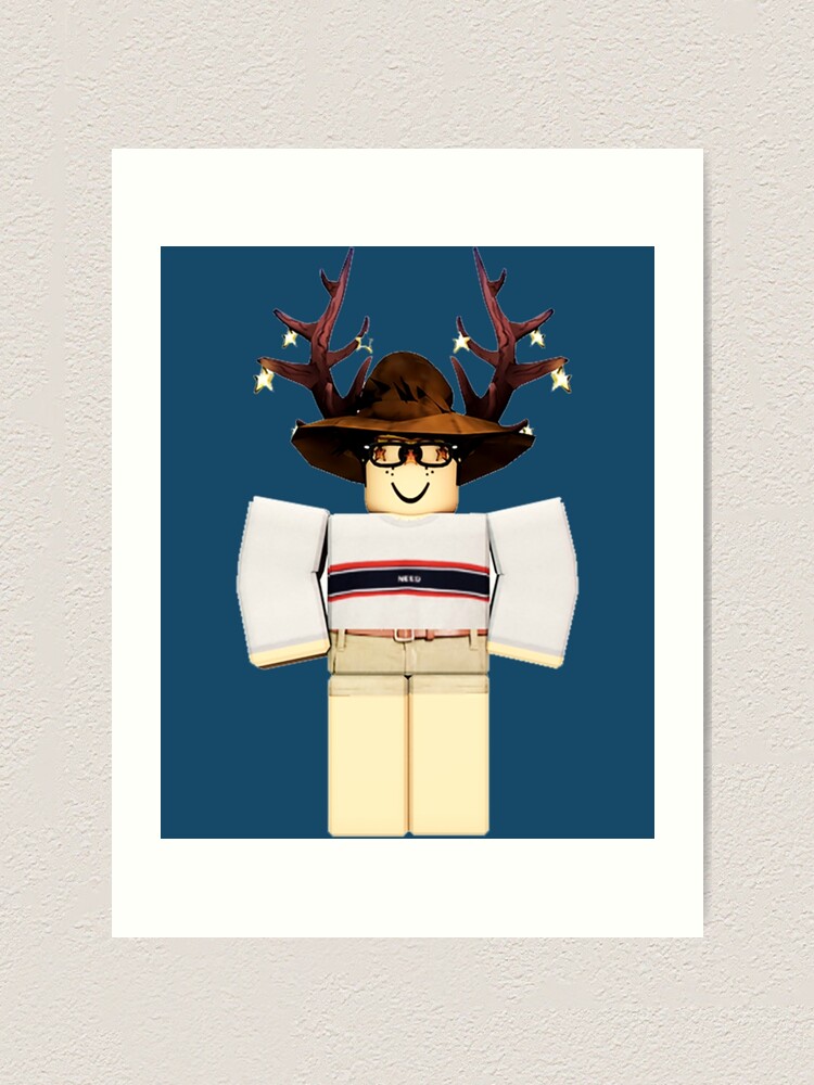 "roblox avatar fanart " Art Print for Sale by ANITA-CASHOP | Redbubble