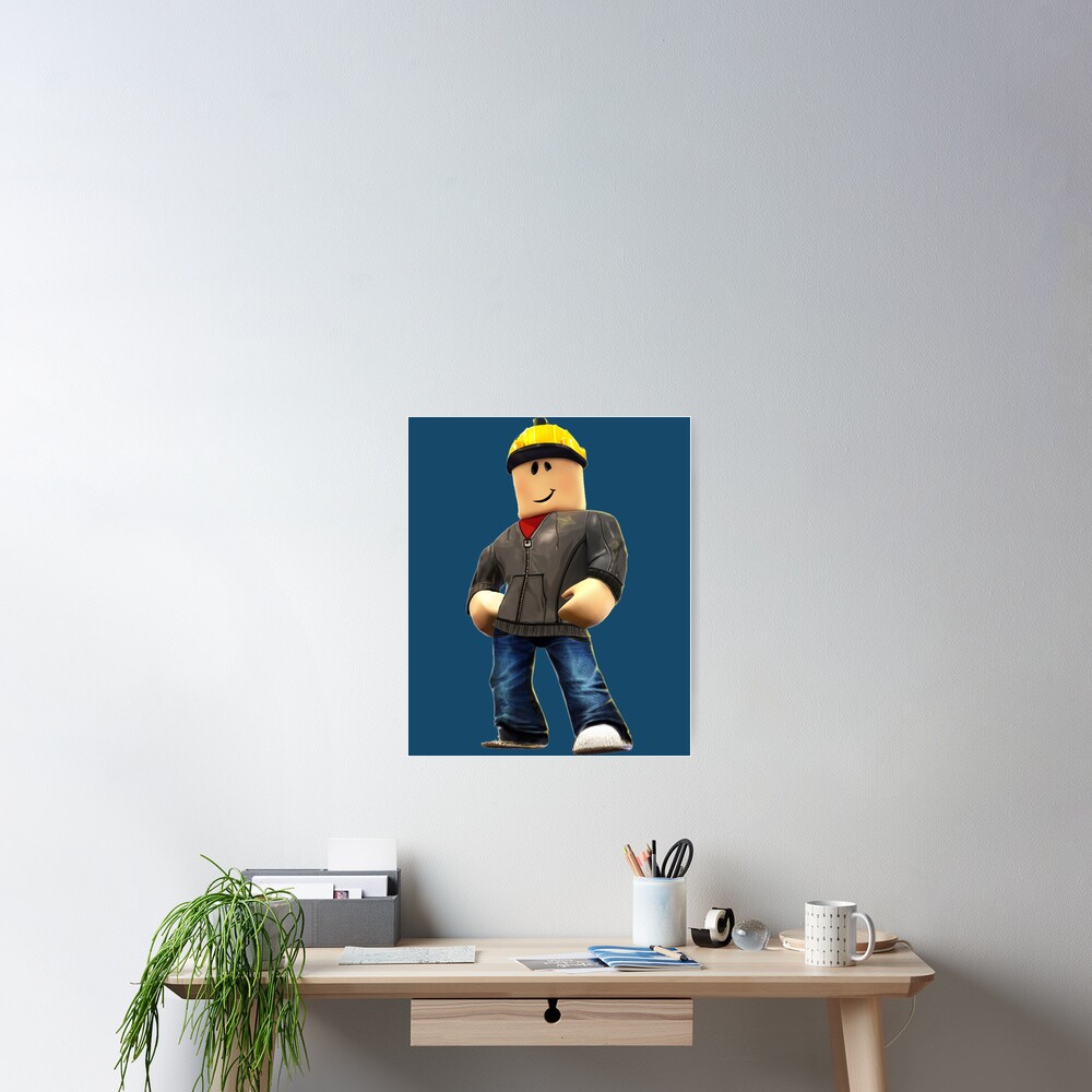 "roblox avatar builderman strong " Poster by ANITA-CASHOP | Redbubble