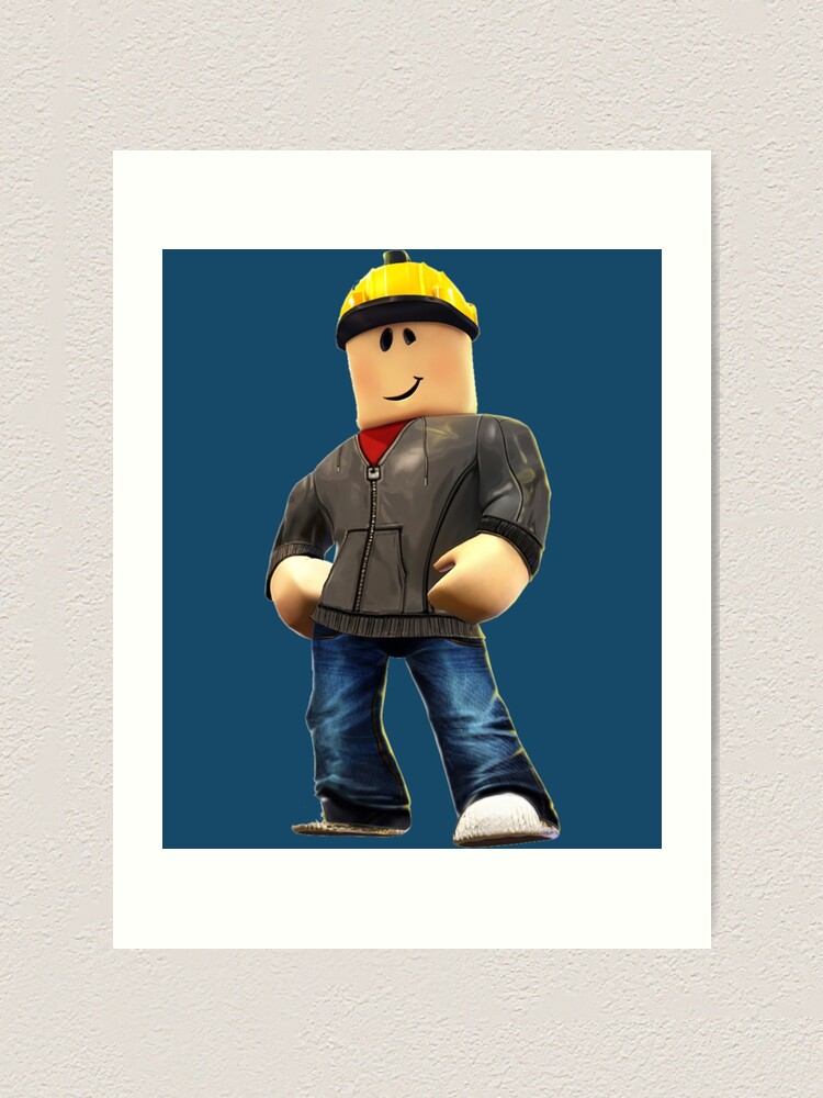 "roblox avatar builderman strong " Art Print by ANITA-CASHOP | Redbubble