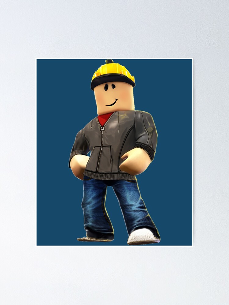 "roblox avatar builderman strong " Poster by ANITA-CASHOP | Redbubble