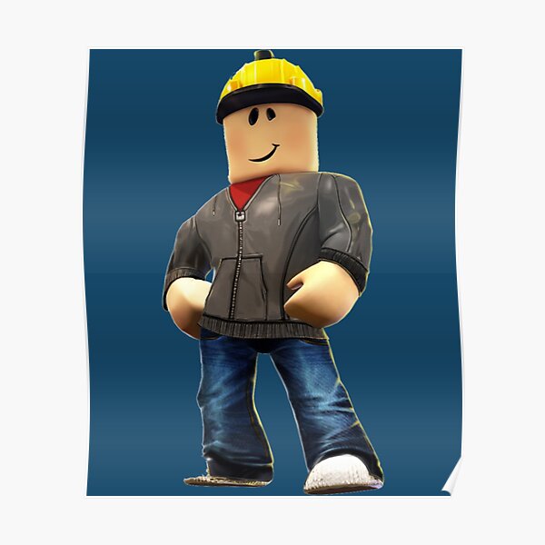 "roblox avatar builderman strong " Poster by ANITA-CASHOP | Redbubble