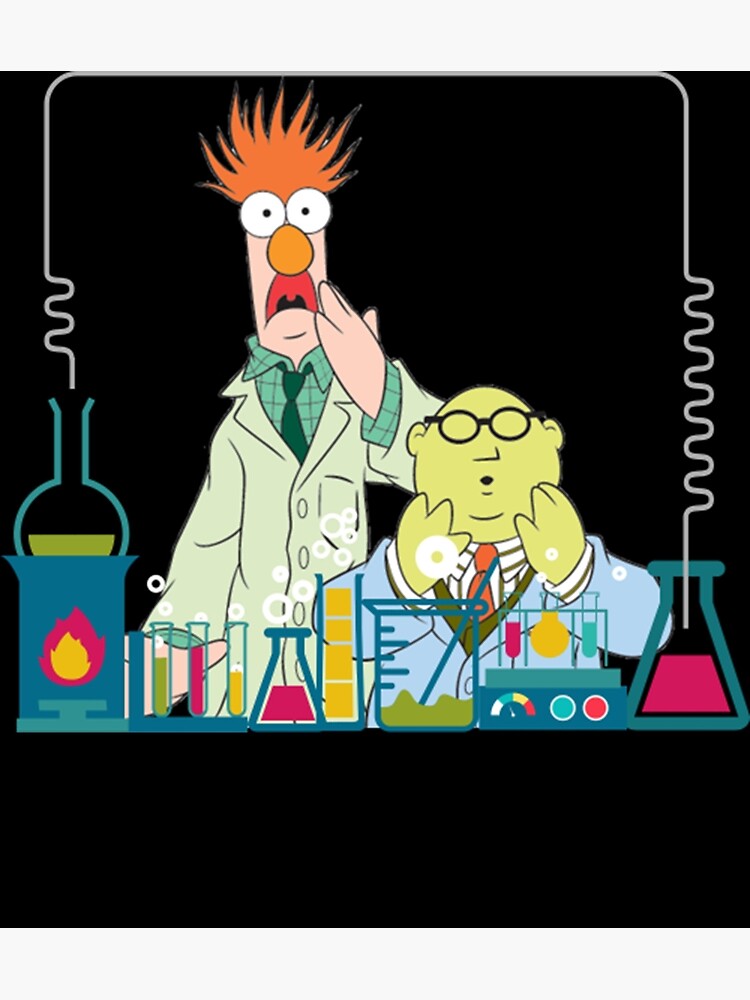 "MUPPET SCIENCE" Poster for Sale by AnsgarKonrad | Redbubble