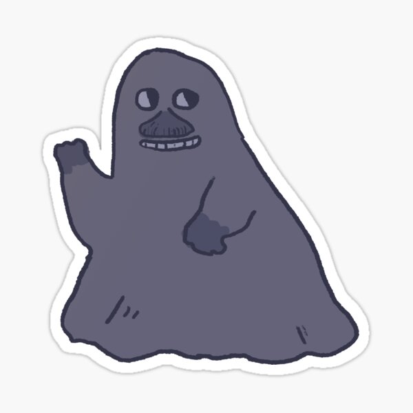 "Groke" Sticker by cavetorch | Redbubble