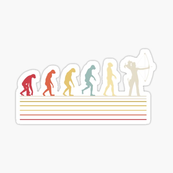 "Archer Evolution" Sticker for Sale by EAPrints | Redbubble