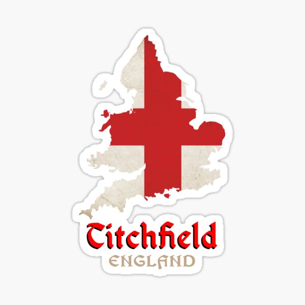 "Titchfield, city of England" Sticker for Sale by byHexxer | Redbubble