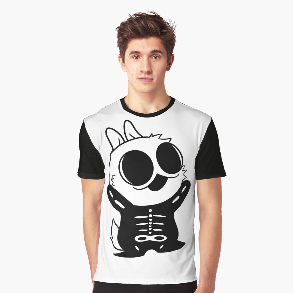 "Bip in Skeleton costume" Sticker for Sale by GibThom | Redbubble