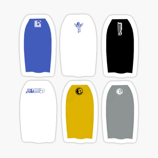 "Pride Bodyboard - Classic" Sticker for Sale by Rhys40 | Redbubble