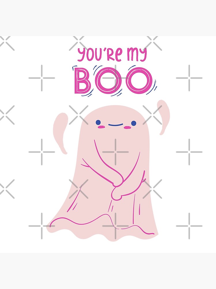 "you're my boo cute pink design" Poster for Sale by apoka-designs ...